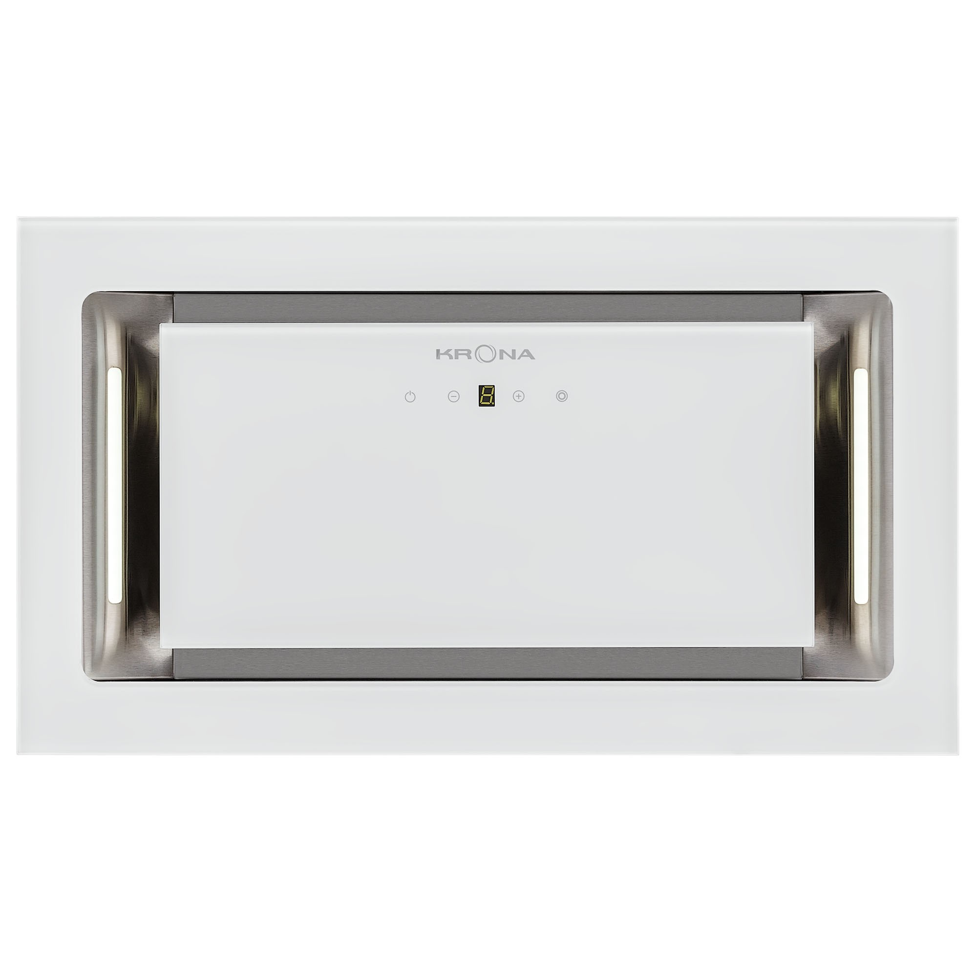 Полновстраиваемая вытяжка KRONA SELINA 600 GLASS white S⚡ — купить с ...
