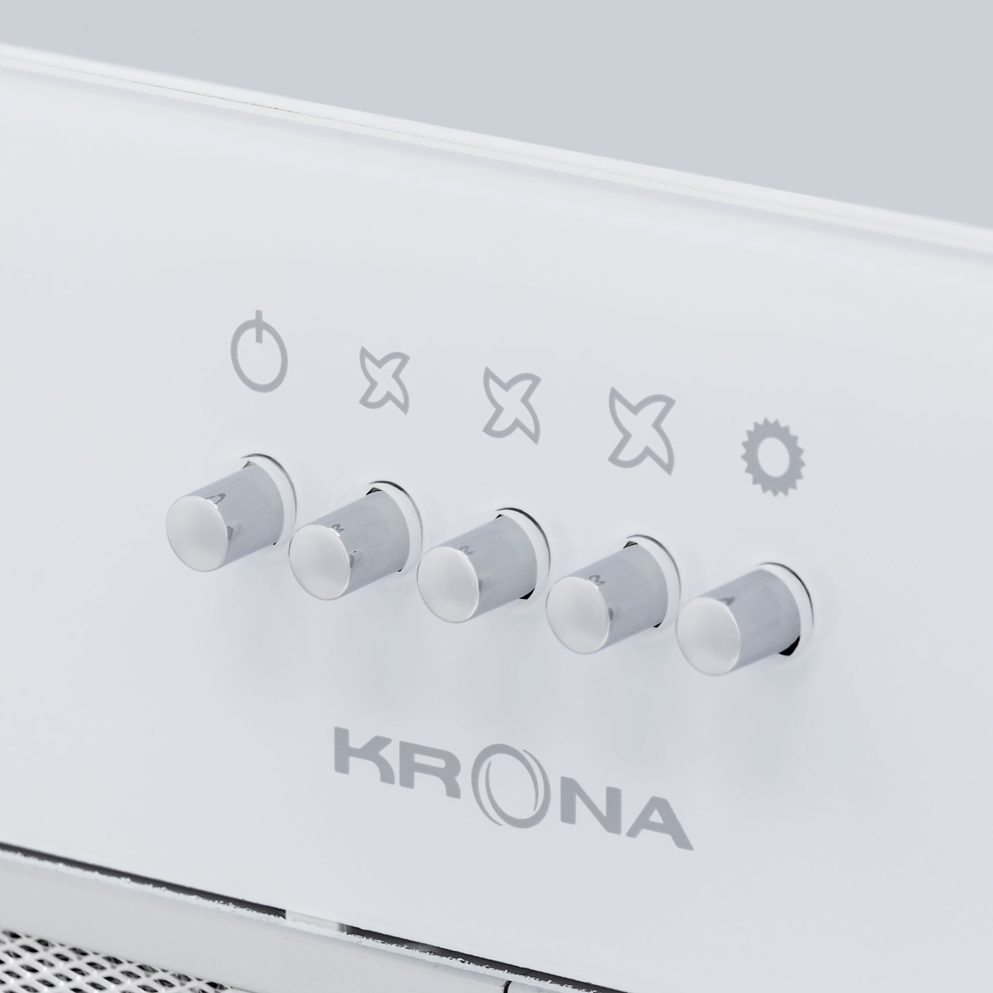 Полновстраиваемая вытяжка KRONA ARVEN 500 WHITE PB⚡ — купить с ...