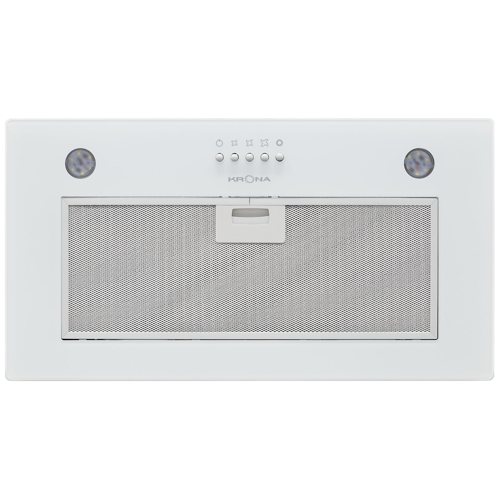 Полновстраиваемая вытяжка KRONA ARVEN 500 WHITE PB V2⚡ — купить с ...