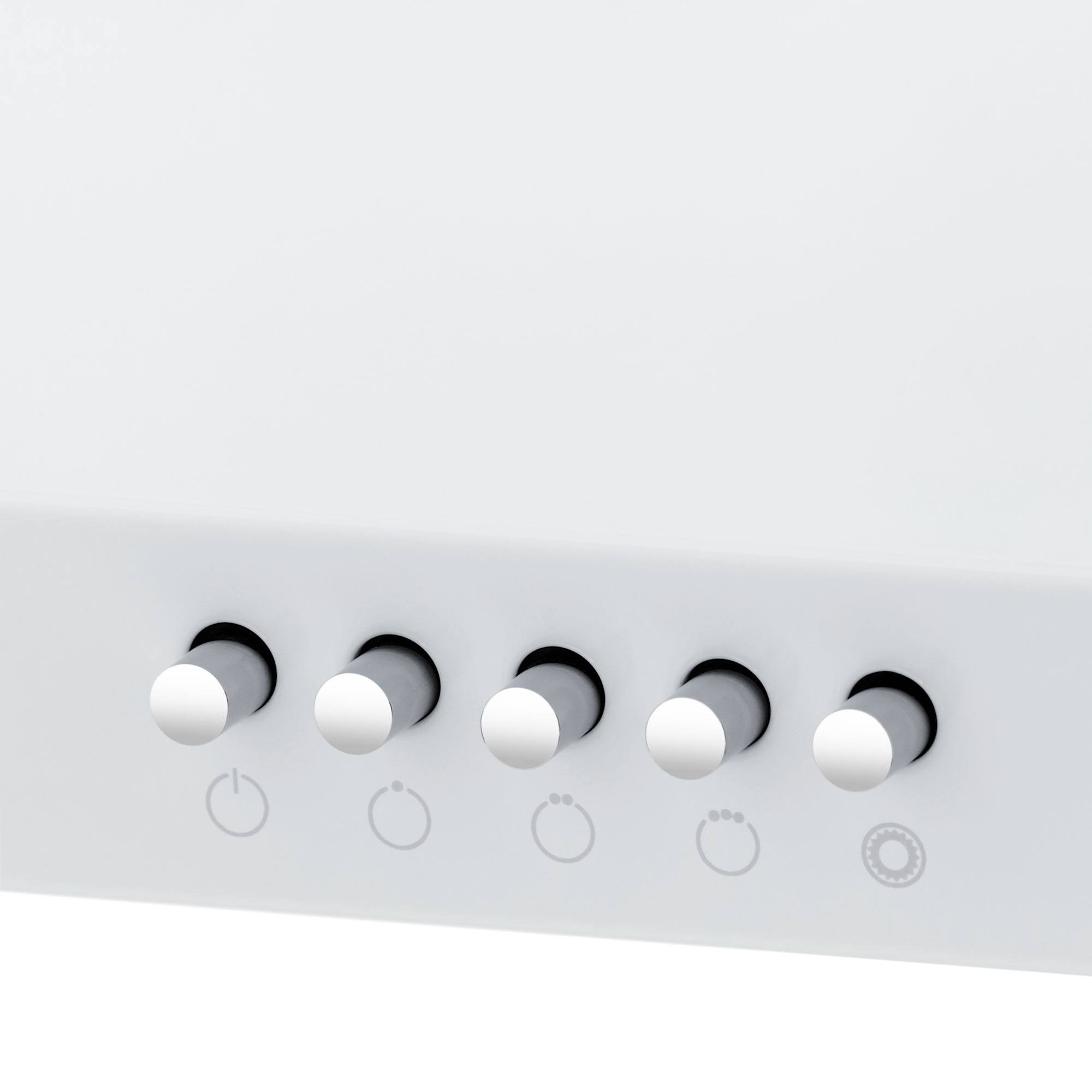 Плоская вытяжка KRONA JESSICA slim 600 white push button⚡ — купить с ...