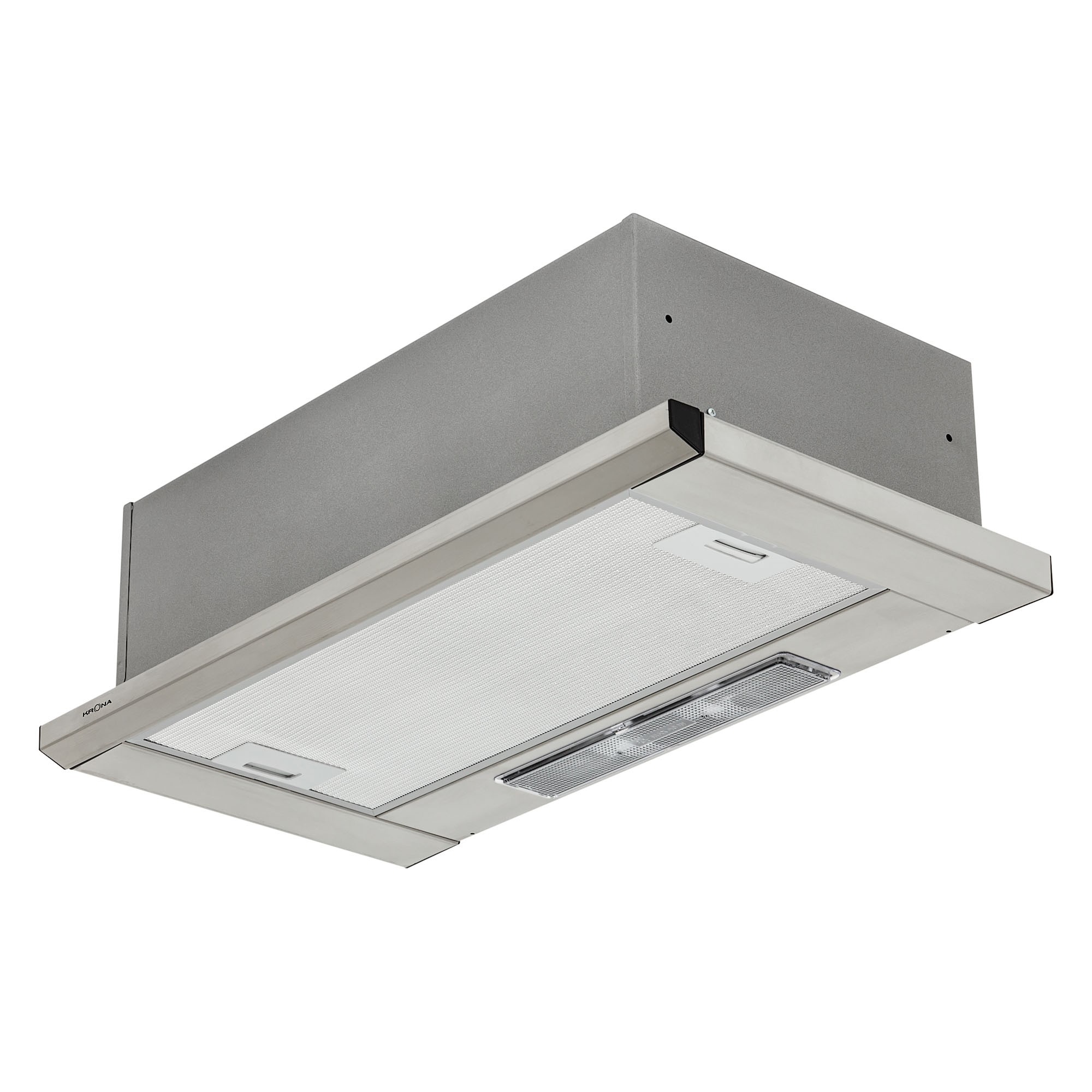Вытяжка телескопическая KRONA Kamilla slim 600 inox/inox (2 мотора)⚡ ...