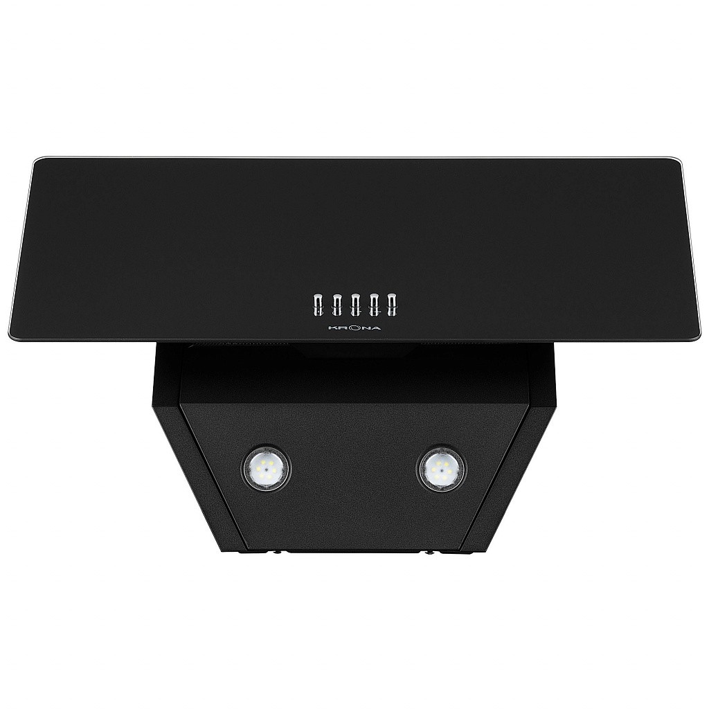 Наклонная вытяжка KRONA POLLY 600 BLACK PB⚡ — купить с доставкой по ...