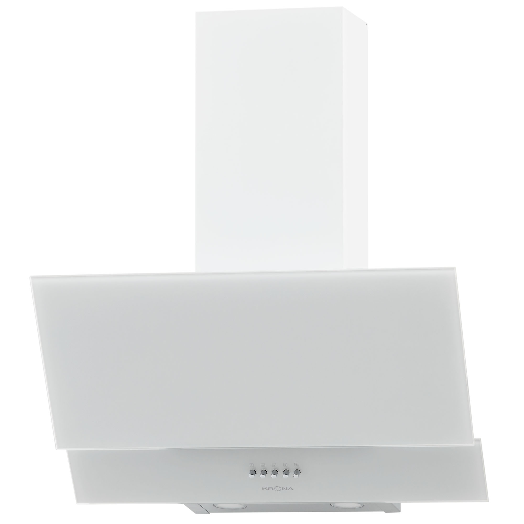 Наклонная вытяжка KRONA VEREIN II 600 WHITE PB⚡ — купить с доставкой по России в интернет ...