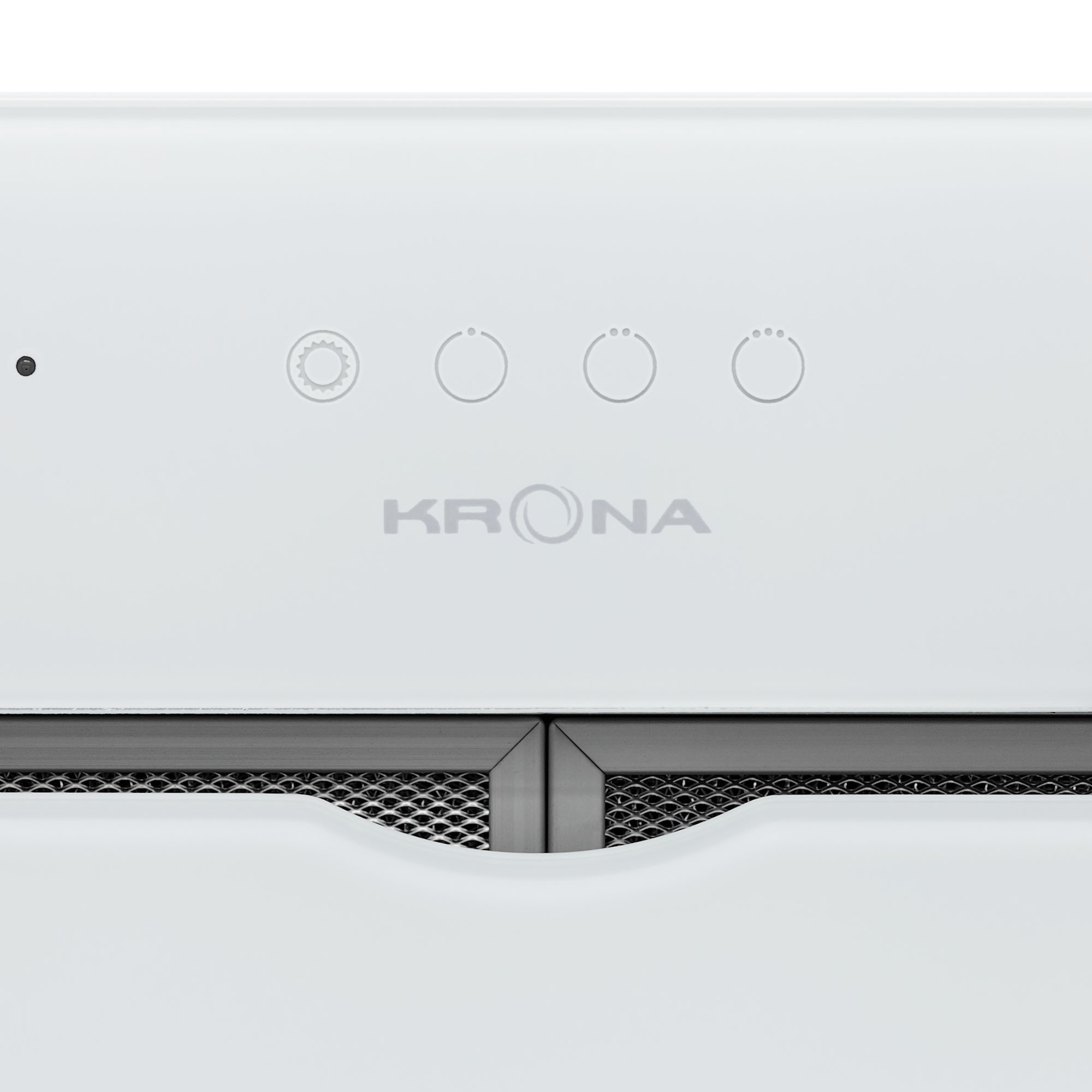 Полновстраиваемая вытяжка KRONA ARVEN 900 WHITE S⚡ — купить с доставкой ...