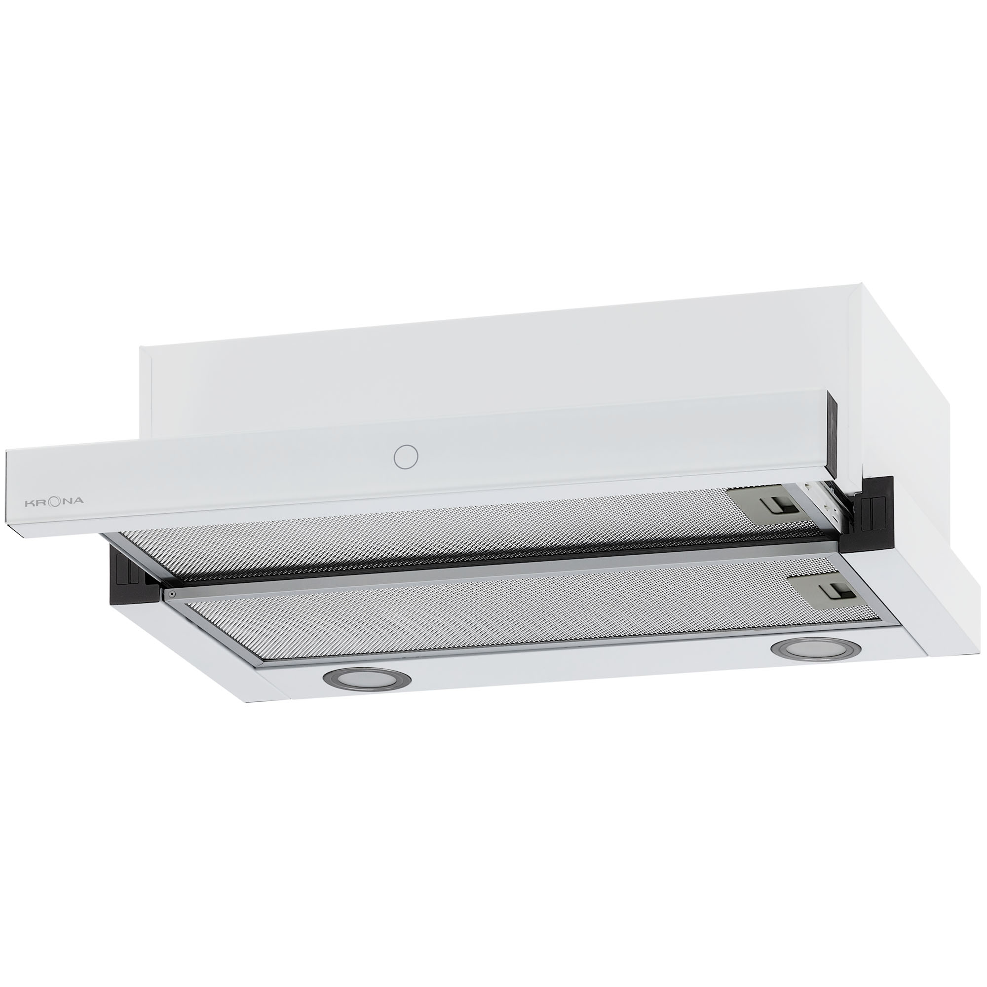 Вытяжка телескопическая KRONA KAMILLA T SENSOR 600 White⚡ — купить с ...